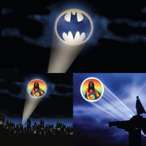 Golly Gee Wilikers Batman #CBDMON Hacked into the Bat Signal - Bob ...