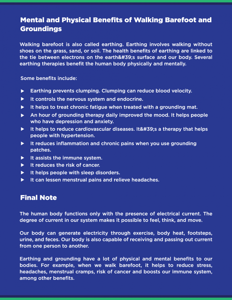 Are humans electrical beings? And how can we benefit mentally and ...