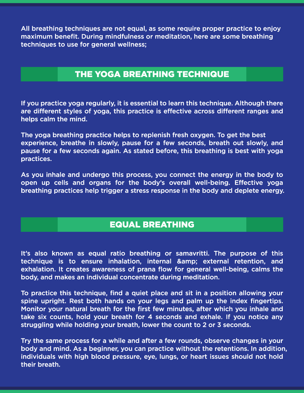 What are 7 Powerful Breathing Techniques And Their Benefits? - Bob ...